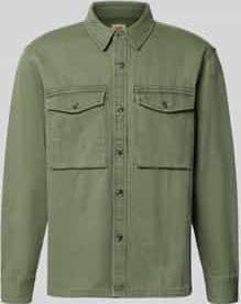 Levi's Loose Fit Jeanshemd aus reiner Baumwolle