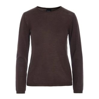 Bitte Kai Rand Blouse en maille fine M&eacute;rinos - Femme - Tops - Brun - Taille: 42 FR