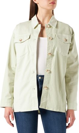 s.Oliver Damen 120.10.202.26.150.2109817 Jacke langarm REGULAR FI, light green stretc, XS EU