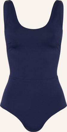 Mymarini Mymarini Badeanzug Classics Zum Wenden Mit Uv-Schutz 50+ blau