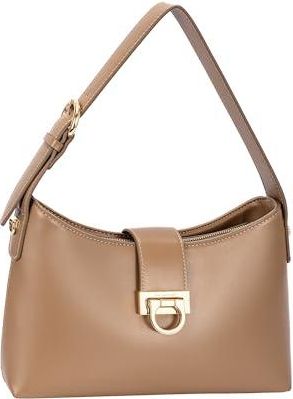 David Jones Paris - Sac &agrave; main Femme Ville - Sac port&eacute; &eacute;paule Similicuir lisse - Taille Moyenne - Port&eacute; main - Soir&eacute;e Sorties weekends Chic Classique El&eacute;gant (Tao