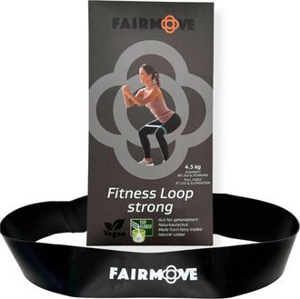 FAIRMOVE FAIR Move Widerstandsb&auml;nder Fitness-Loop Fitnessband Gymnastikband 100% Naturkautschuklatex Theraband f&uuml;r Muskelaufbau, Yoga, Crossfit, Gymnastik (Str