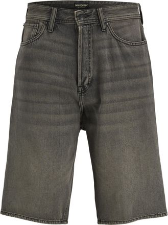 Jack & Jones Herren Jjiron Jjoriginal Shorts Mf 326, Black Denim, XXL