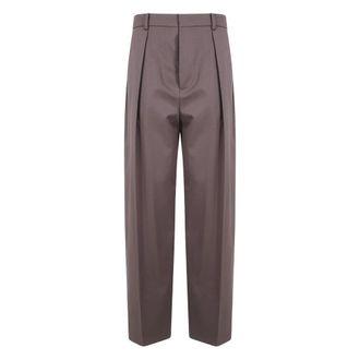 N&deg;21 Stoff-Anzughose - - Trousers - Damen - Braun - 2XS