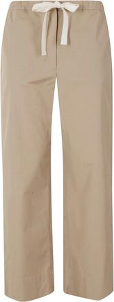 Max Mara Femme, Pantalons, Brun, Taille: 42 FR Pantalon Argento
