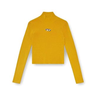 Diesel M-Valari Turtleneck - Femme - Pulls - Jaune - Taille: 42 FR