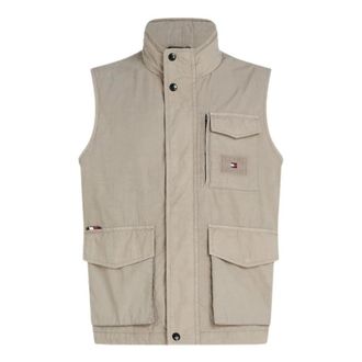 Tommy Hilfiger Utility &Auml;rmellose Weste - - Jackets - Herren - Grau - M
