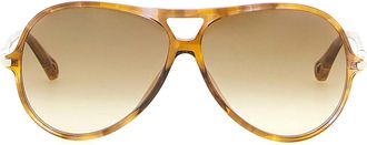 Chlo&eacute; Lunettes De Soleil - Jaune