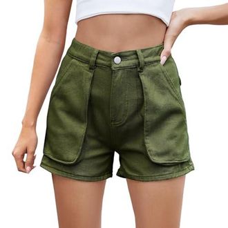 Generic Maillot De Bain Short Grande Taille Femme Gainant Velours pour Musculation Cerises Blanche 48 Paillette Tr&egrave;s Pinces Propre Voile Dechire Brod&eacute; Brassie