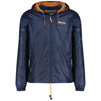 Geographical Norway Boat Men - Windjacke Herren Outdoor - Jacke Wasserabweisend Langarm Herren - Regenmantel Geschenk Ideal Wandern Jahreszeit Fr&uuml;hling Sommer Herbst Wint