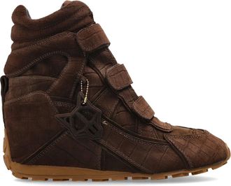 Naked Wolfe Element Wedge Trainers - Femme - Chaussures - Brun - Taille: 38 EU