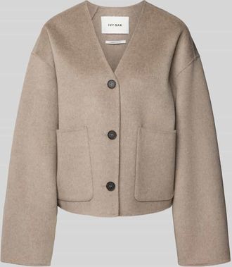 IVY OAK Relaxed Fit Jacke aus reiner Wolle Modell Jeneva