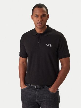 Karl Lagerfeld Poloshirt 745780 561235 Schwarz Regular Fit
