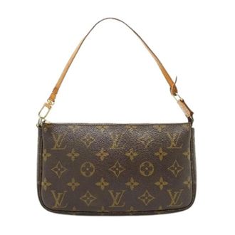 Louis Vuitton Pre-owned Monogram Pochette Accessoires - - Pre-owned - Damen - Braun - ONE SIZE