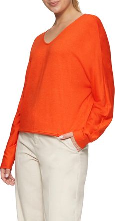 s.Oliver Langarmshirt mit Fledermausärmeln und breitem Bund