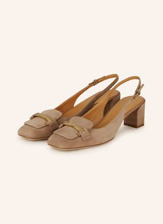 Tod's Tods Slingpumps beige