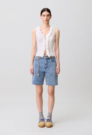 Claudie Pierlot &Auml;rmelloses Top