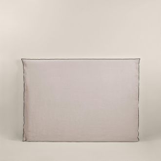 Madura Housse De Tête De Lit Carlina Ficelle et bourdon noir - BEIGE