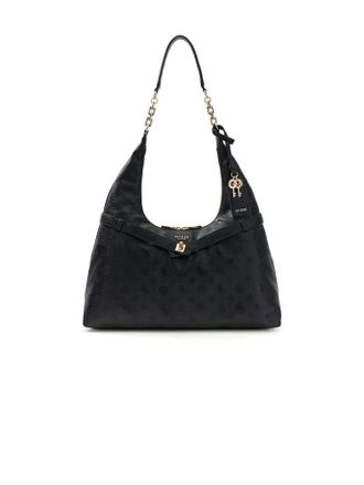 Guess Hobo Tasche Schwarz Logo