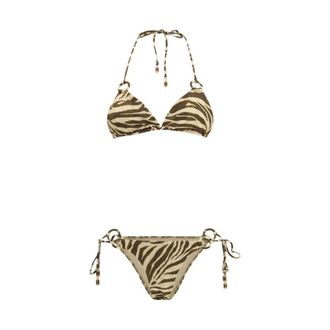 Zimmermann Femme, Maillots de bain, Brun, Taille: 40 FR Wanderlust Ring-Tie Bikini