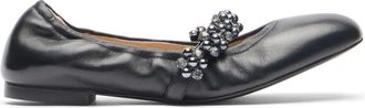 Stuart Weitzman Femme, Chaussures, Noir, Taille: 39 EU Poppy Ballet Flat