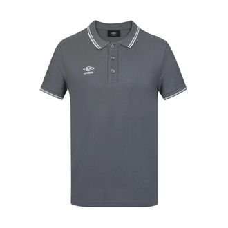 Umbro Homme, Tops, Bleu, Taille: S Polo Homme en Coton Pique