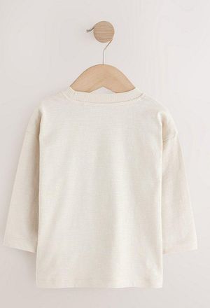 Next Langarmshirt 3er-Pack T-Shirts mit Grafik-Print (3-tlg)