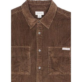 Calvin Klein Chemise en velours c&ocirc;tel&eacute;