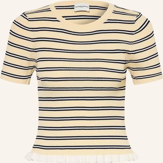 Claudie Pierlot Claudie Pierlot Pullover Mit R&uuml;schen beige