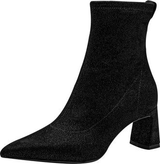 Tamaris Damen Stiefel Vegan schwarz 36