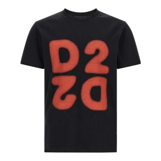 Dsquared2 Heavy Cotton T-shirt - - Tops - Herren - Schwarzk - M