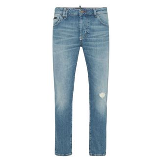 Philipp Plein Homme, Jeans, Bleu, Taille: W32 Jeans Us&eacute;