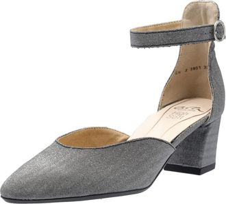 Ara Damen London Pumps, SCHWARZ, 41.5 EU Schmal