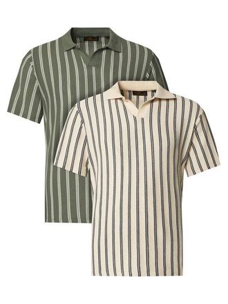 Jack & Jones Jack & Jones Polo-Shirt-Set Blu Harry 12305044 Bunt Regular Fit