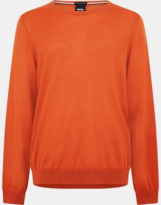 HUGO BOSS Leno-P Pullover f&uuml;r Herren (Dunkel-Orange)