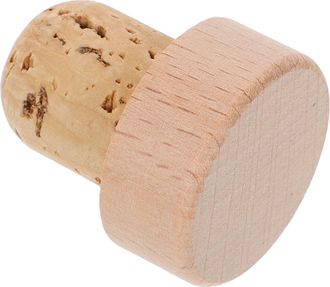 Cabilock Holz Weinkorken Für Weinflaschen Verschluss Korken Zum Basteln Weinherstellungsbedarf Ersatzkorken Für Geöffnete Flaschen Luftdicht Verschlussstopfen