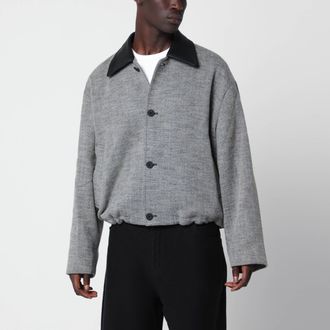 STUDIO NICHOLSON Howth Wolljacke in Schwarz und Wei&szlig;