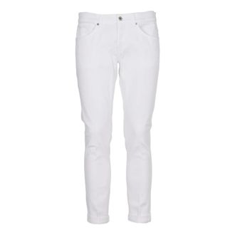 Dondup Schmal geschnittene Jeans f&uuml;r M&auml;nner - - Jeans - Herren - Wei&szlig; - W33