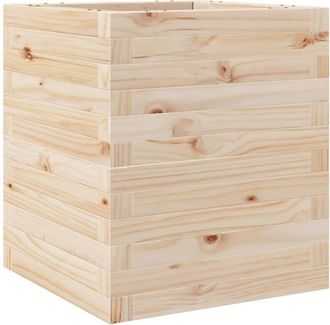vidaXL Jardini&egrave;re 40x40x46 cm bois de pin massif vidaXL
