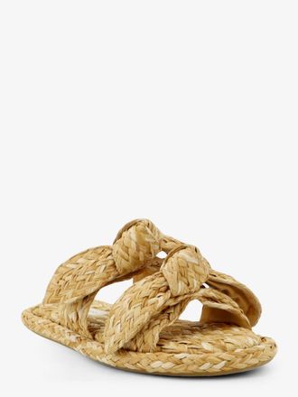 Zimmermann Womens Sandals Carousel Raffia Beige Raffia-Rubber Raffia/rubber
