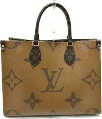 Louis Vuitton Pre-owned Vintage Monogram Shoulder Tote - Femme - Pre-owned - Brun - Taille: ONE Size
