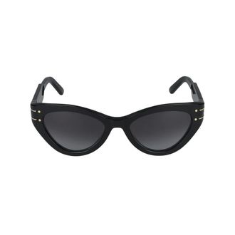 Dior Femme, Accessoires, Noir, Taille: 52 MM Lunettes de soleil Signature B7I