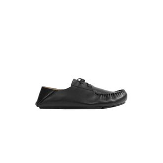 Loewe Soft Calfskin Rambla Boat Shoes