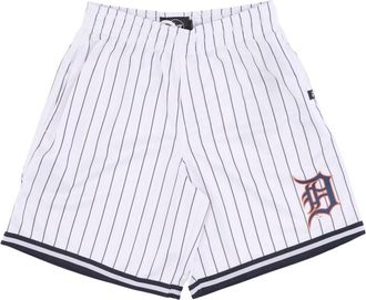 47 Brand Gestreifte Grafton Shorts - - Sport - Herren - Wei&szlig; - XL