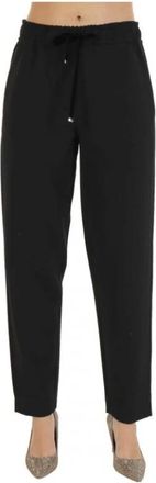 Marella Femme, Pantalons, Noir, Taille: 38 FR Wide Pantalons