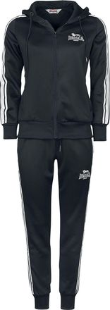 Lonsdale London BROMLEY Frauen Trainingsanzug schwarz M