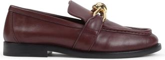 Bottega Veneta Femme, Chaussures, Brun, Taille: 37 1/2 EU Astair Metallic Knot Loafer