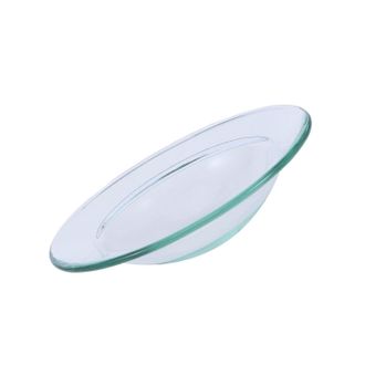 BESPORTBLE TOKIDNY Transparente Glas Aromatherapie Schale Aromaduft Untertasse Wiederverwendbar Hochwertiges Glas Aromatherapie &Ouml;l Ablageplatte f&uuml;r Spa Salon Wel