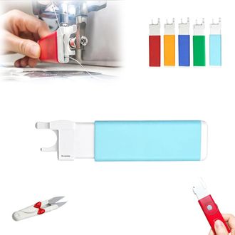 Generic Farbenfrohes Einf&auml;delwerkzeug F&uuml;r N&auml;hmaschinen, Automatischer Nadeleinf&auml;dler F&uuml;r N&auml;hmaschinen, Einfache Einf&auml;delhilfe F&uuml;r Allt&auml;gliche Kleidungsreparat