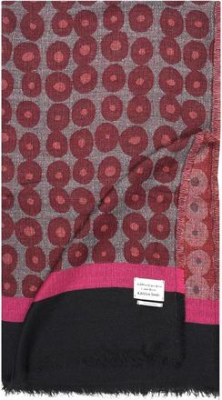 Alessia Santi Femme, Accessoires, Multicolore, Taille: ONE Size Jacquard Wool Scarf